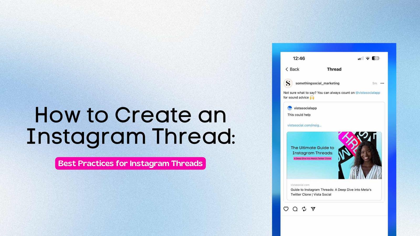 How to Create an Instagram Thread: Best Practices for Instagram Threads ...
