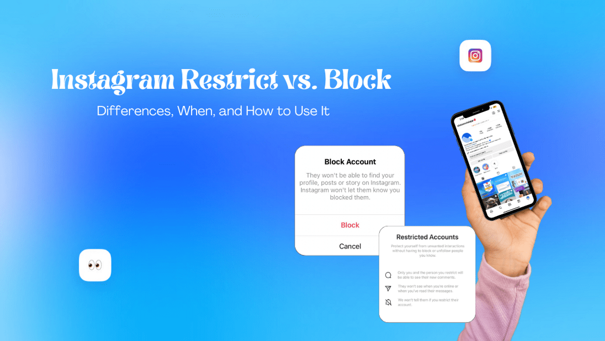 Instagram Restrict vs Block: Differences, When, and How to Use It ...