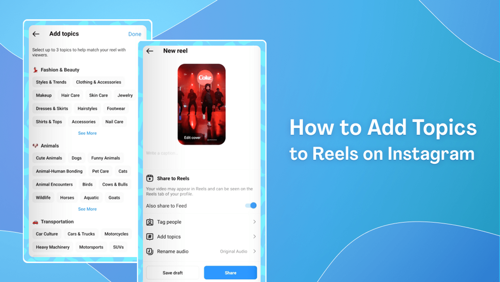 How to Add Topics to Instagram: Everything You Need to Know | Vista Social