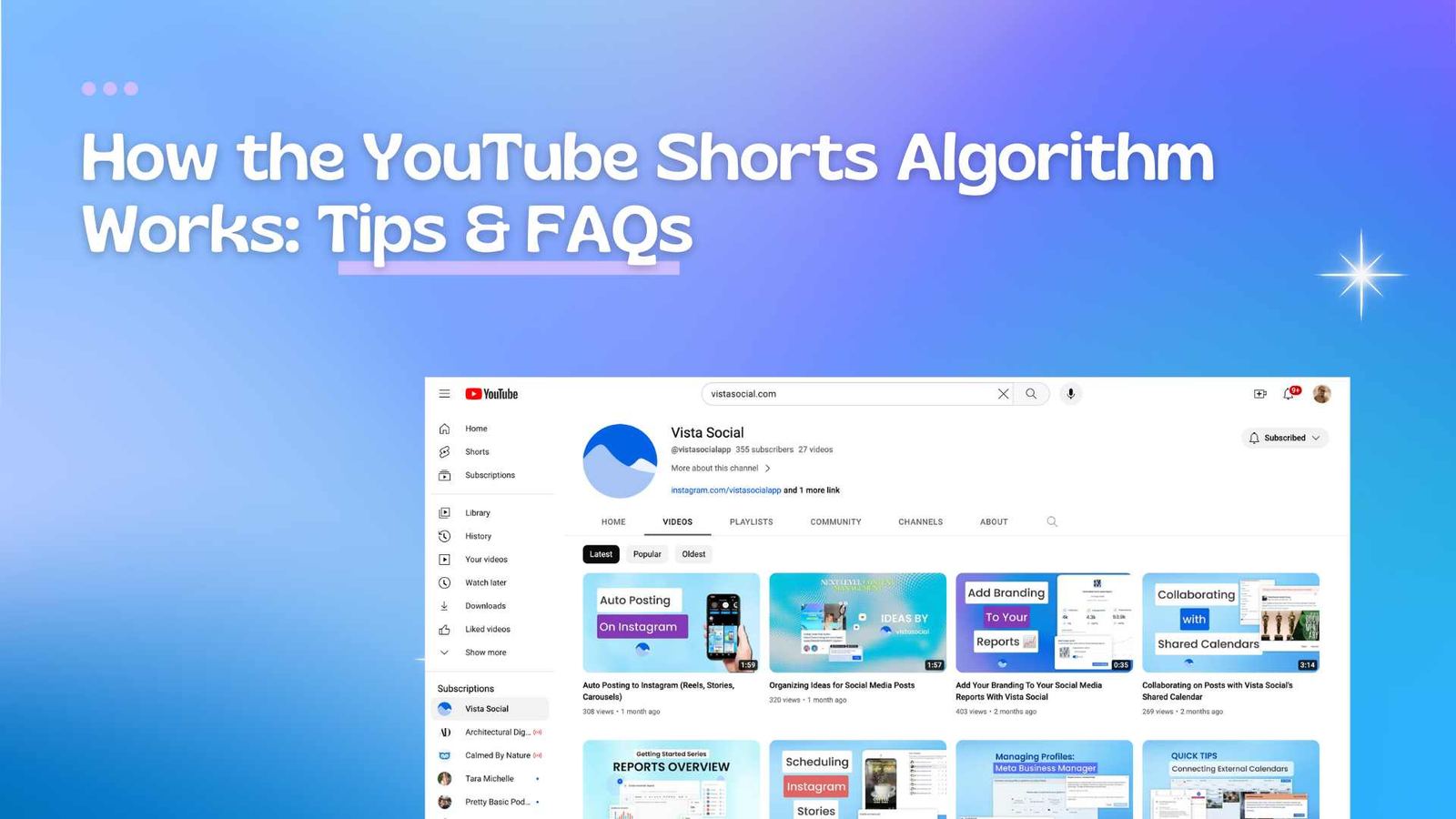 How the YouTube Shorts Algorithm Works in 2024 | Vista Social