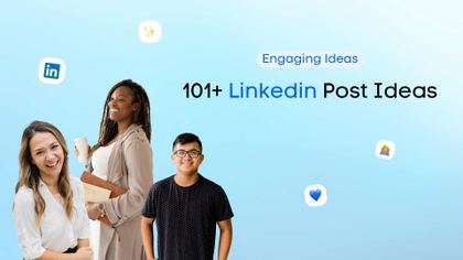 101+ LinkedIn Post Ideas w/ Examples: Engaging & Unique Ideas | Vista ...