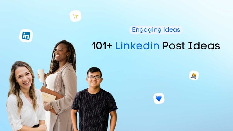 101+ LinkedIn Post Ideas w/ Examples: Engaging & Unique Ideas | Vista ...